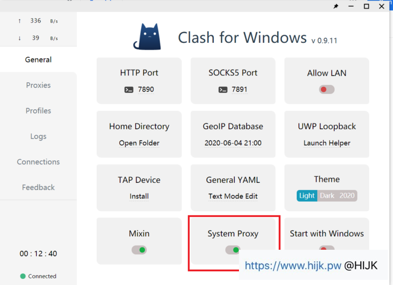 Clash for Windows配置Just My Socks教程 - VPS攻略